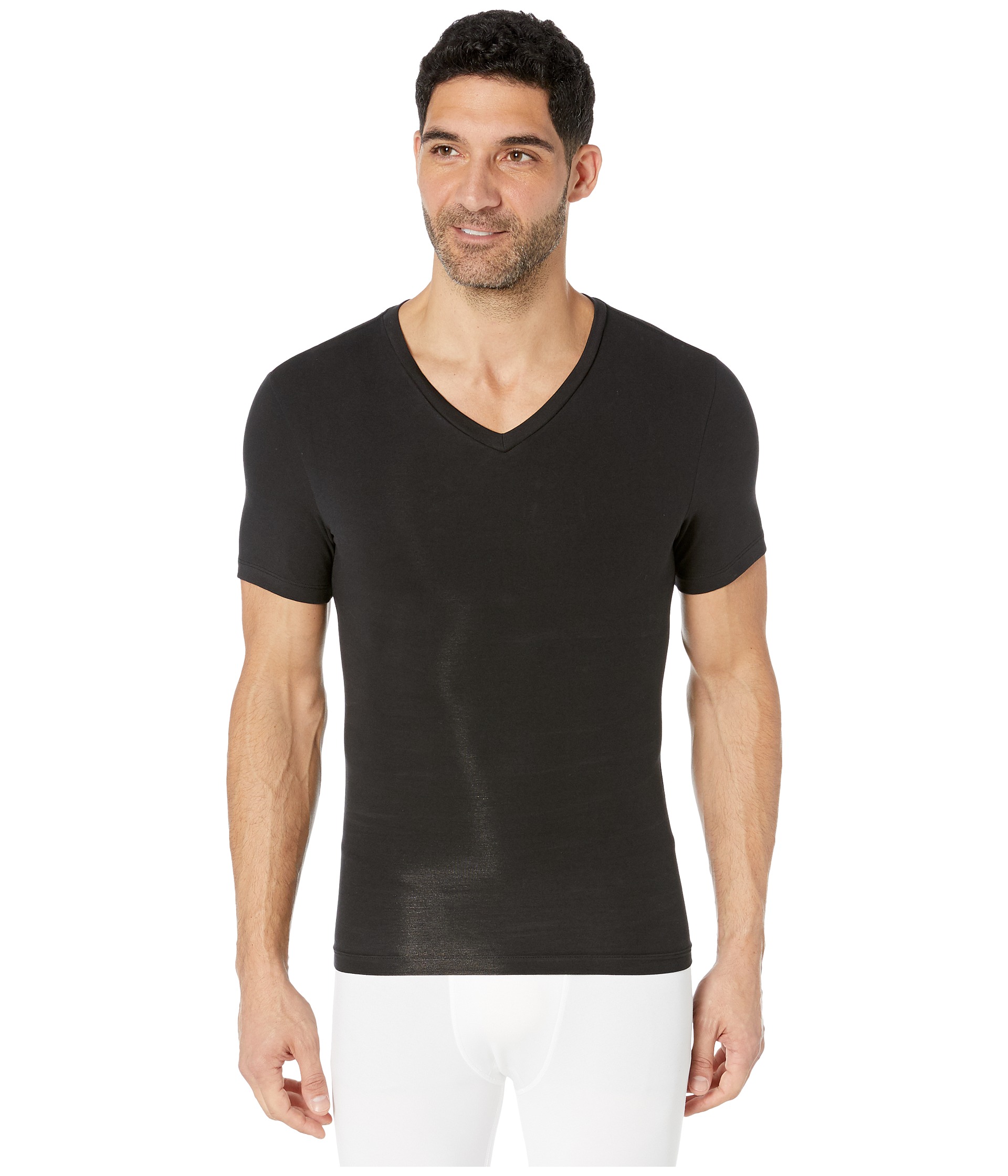 Spanx for Men Cotton Compression V-Neck at Zappos.com Spanx for Men Cotton Compression V-Neck at Zappos.com