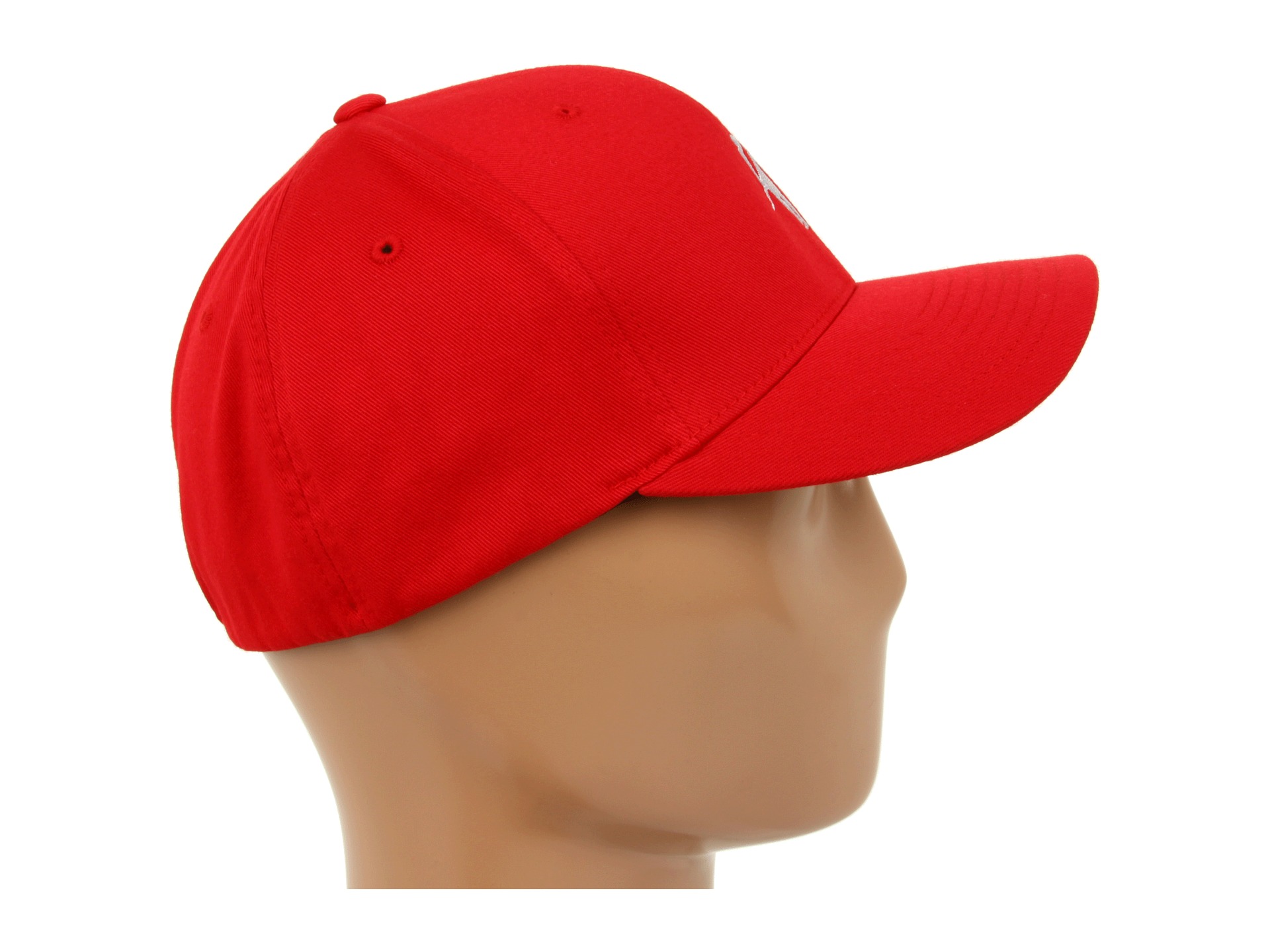 Toes on the Nose Shadowman Flexfit® Hat Red - Zappos.com Free Shipping ...