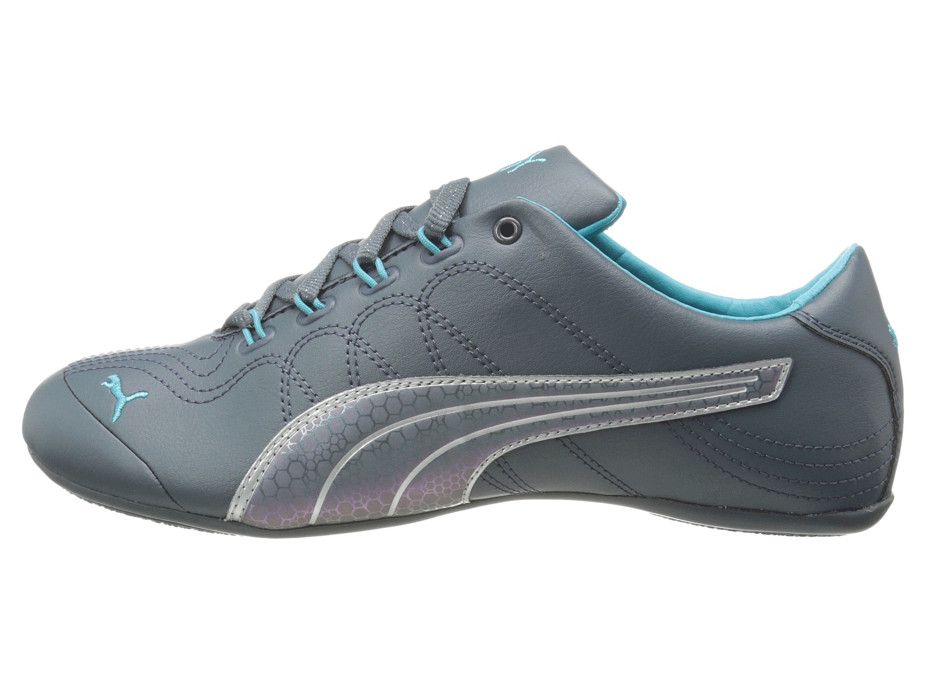 PUMA Soleil v2 Turbulence/Puma Silver/Scuba Blue - Zappos.com Free ...