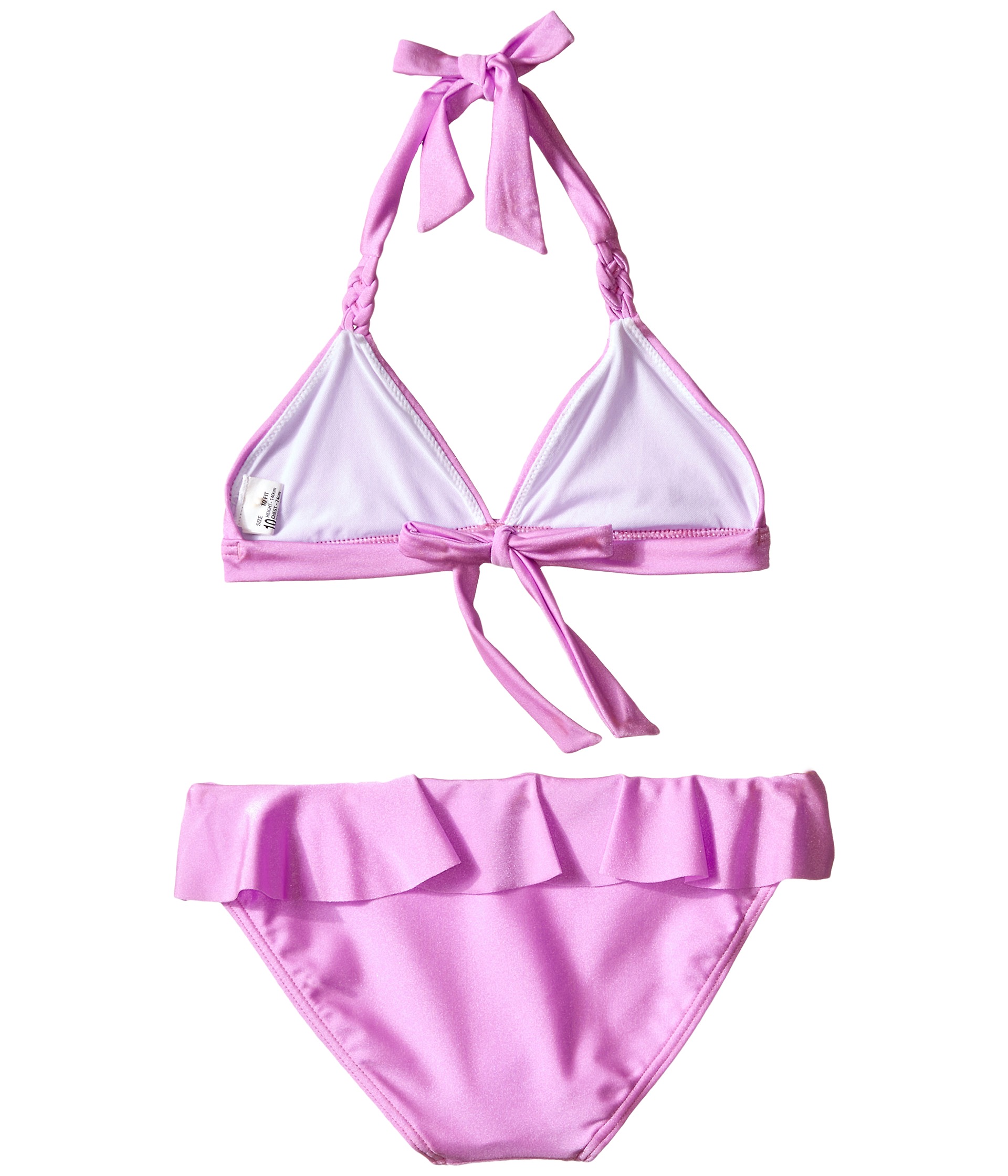 Seafolly Kids Pool Party Triangle Bikini (Little Kids/Big Kids ...