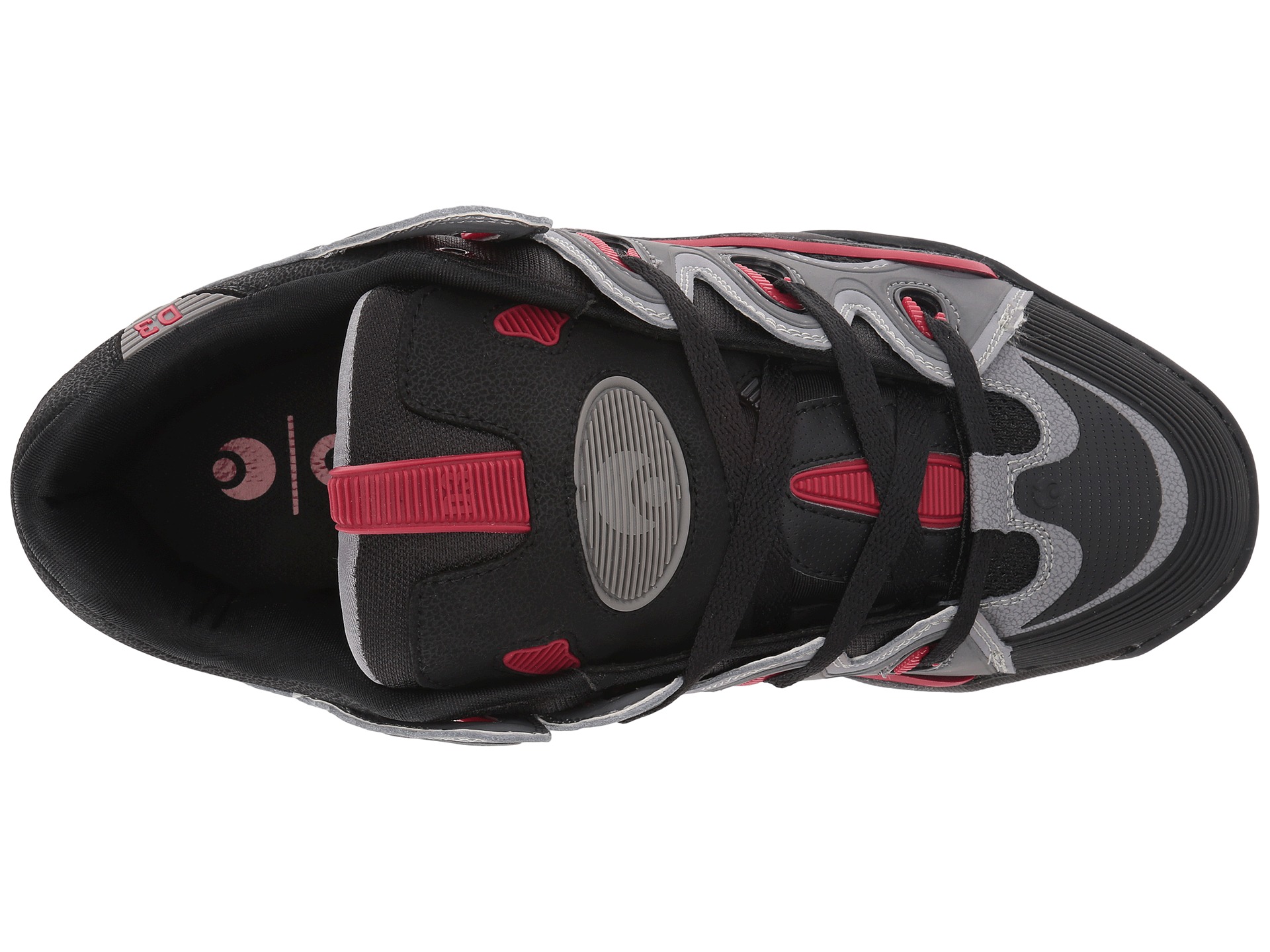 Osiris D3 2001 Black/Charcoal/Silver - Zappos.com Free Shipping BOTH Ways