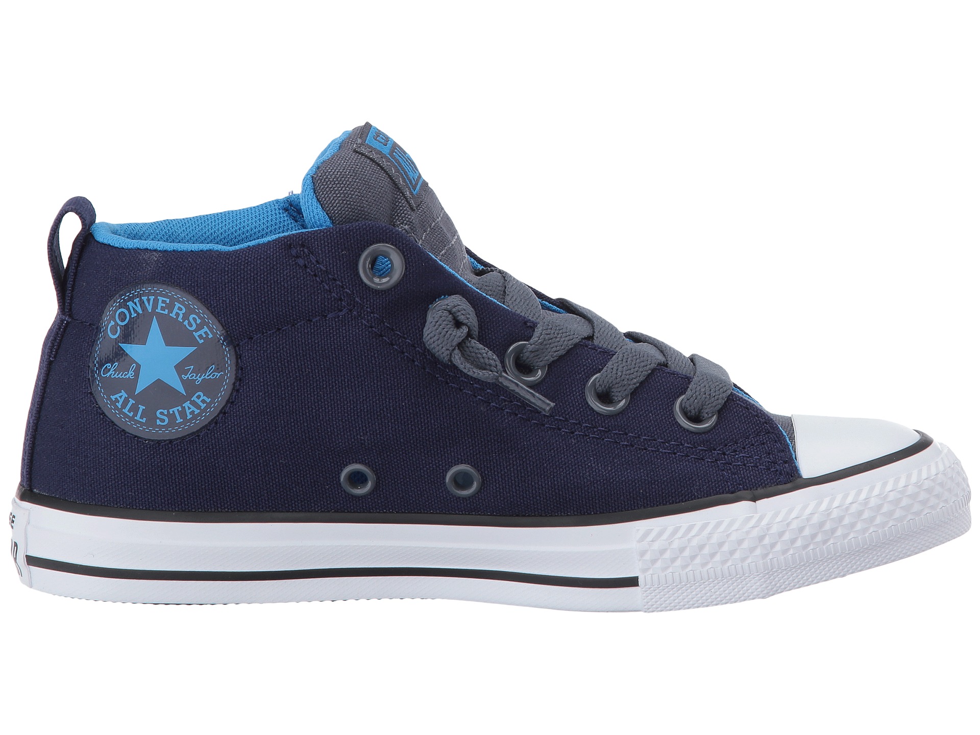 Converse Kids Chuck Taylor All Star Street Mid (Little Kid/Big Kid) at ...