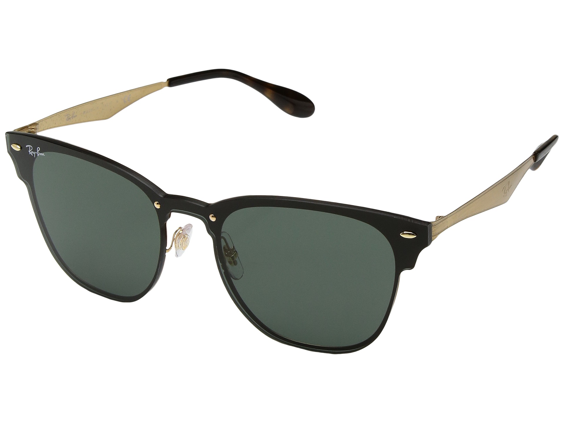 Ray-Ban Blaze Clubmaster RB3576N 47mm at Zappos.com